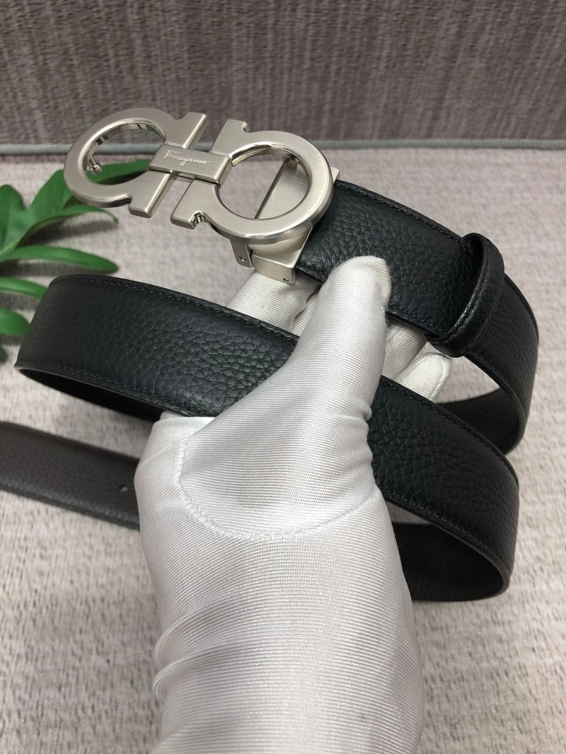 Brand-authenticated Ferragamo Belts