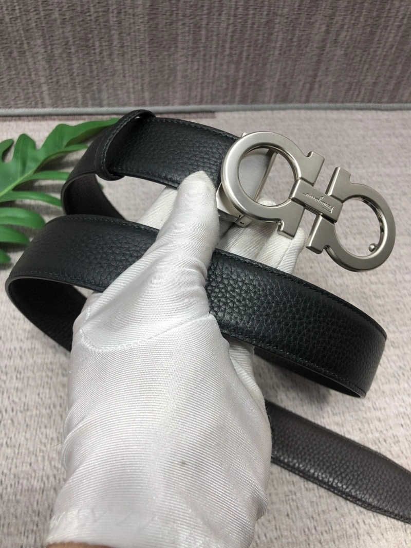 Brand-authenticated Ferragamo Belts