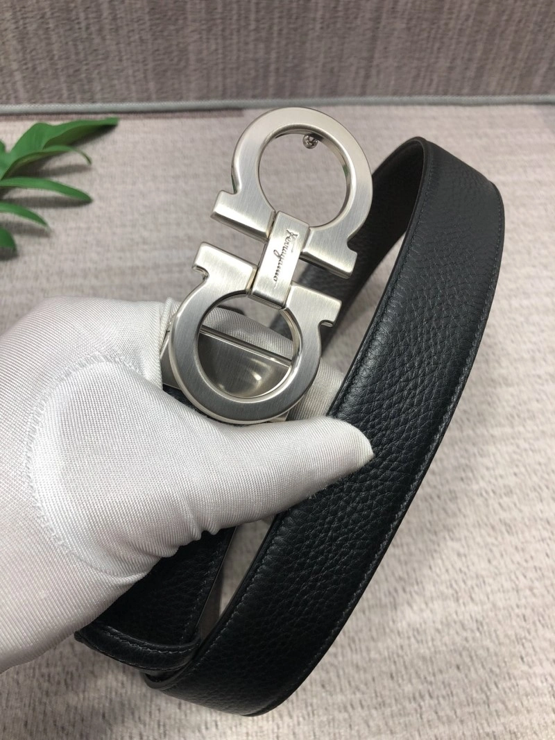 Brand-authenticated Ferragamo Belts
