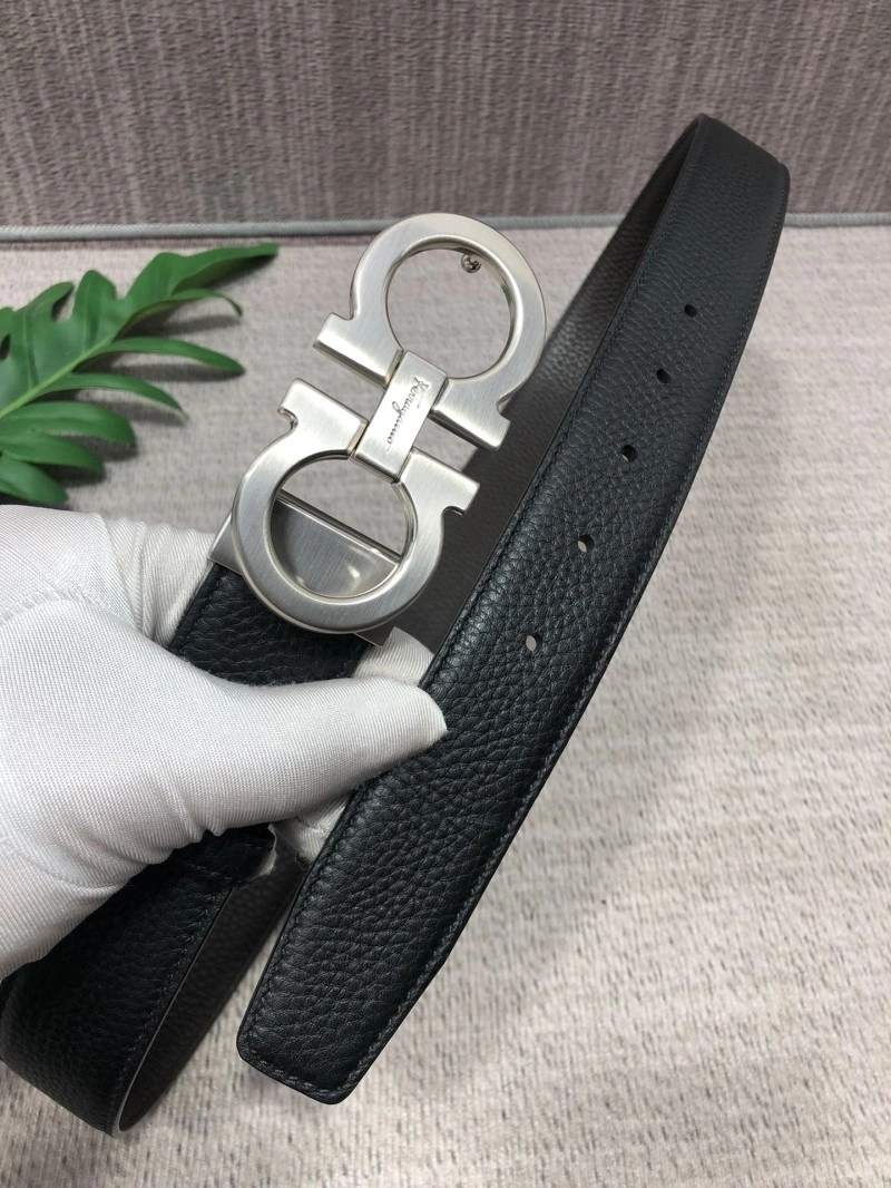 Brand-authenticated Ferragamo Belts