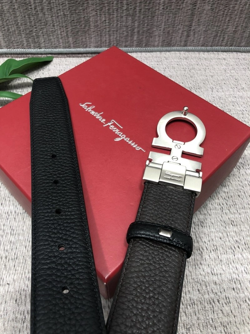 Brand-authenticated Ferragamo Belts