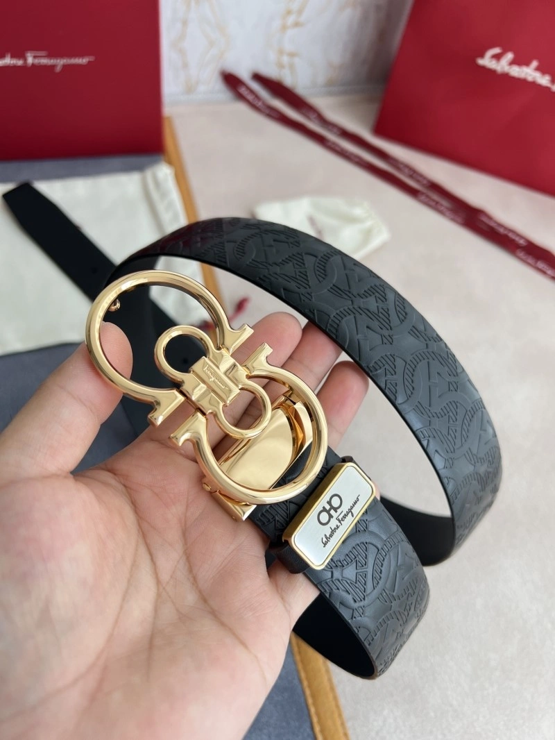 Brand-authenticated Ferragamo Belts