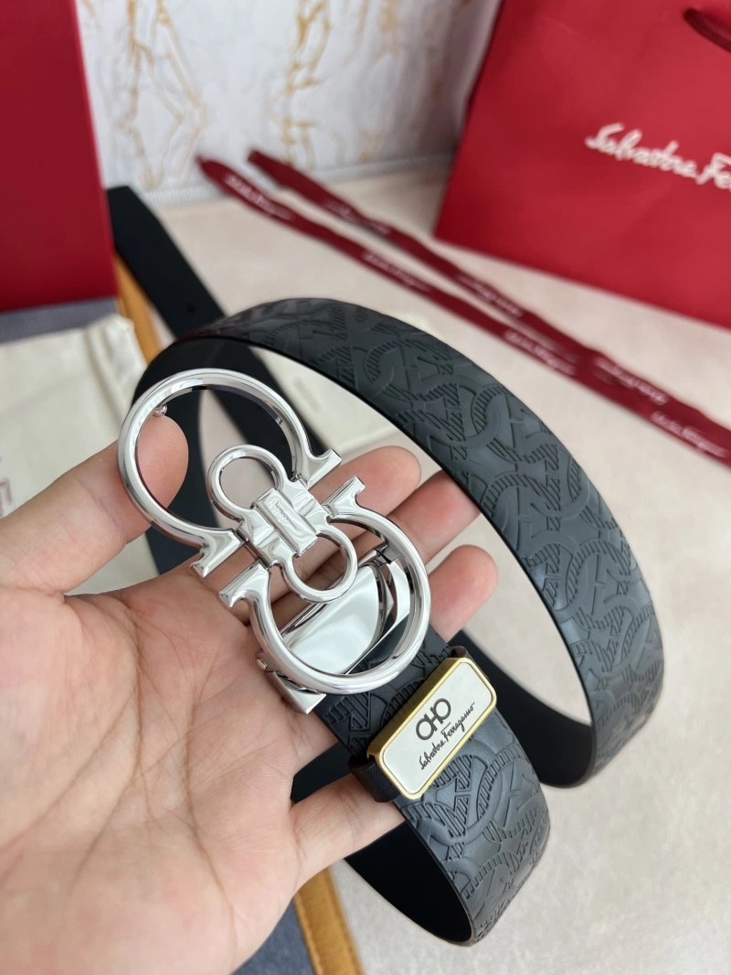 Brand-authenticated Ferragamo Belts