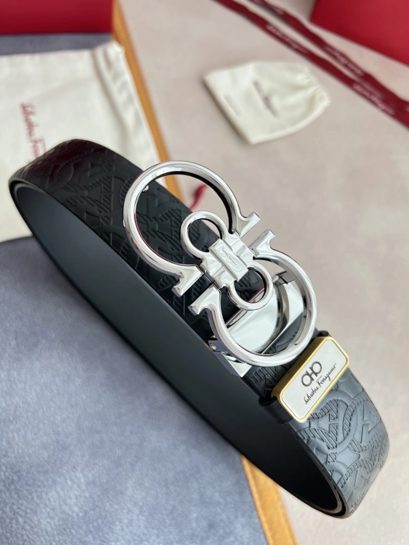 Brand-authenticated Ferragamo Belts
