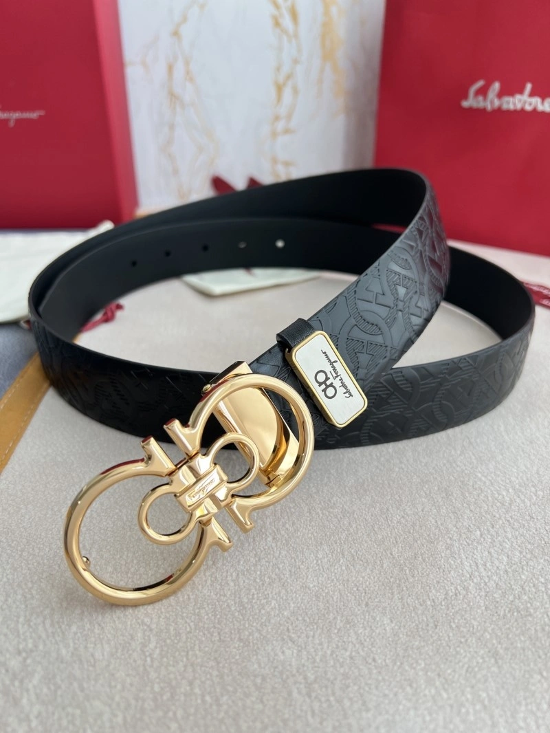Brand-authenticated Ferragamo Belts