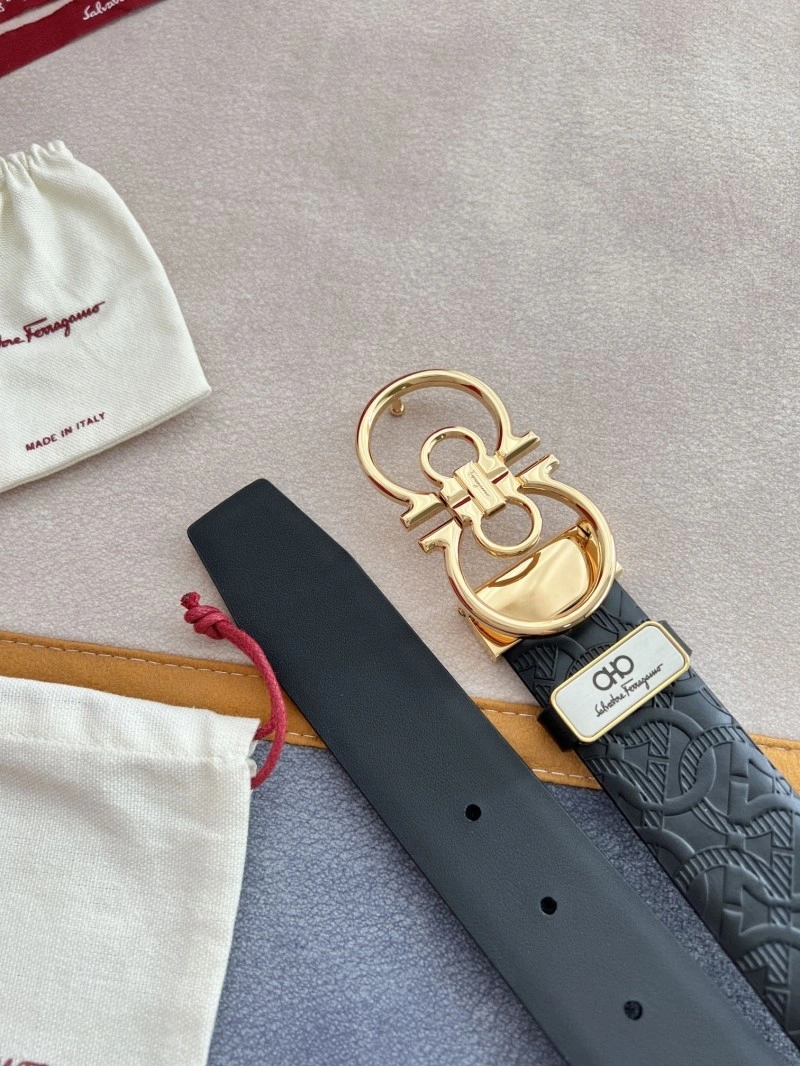 Brand-authenticated Ferragamo Belts