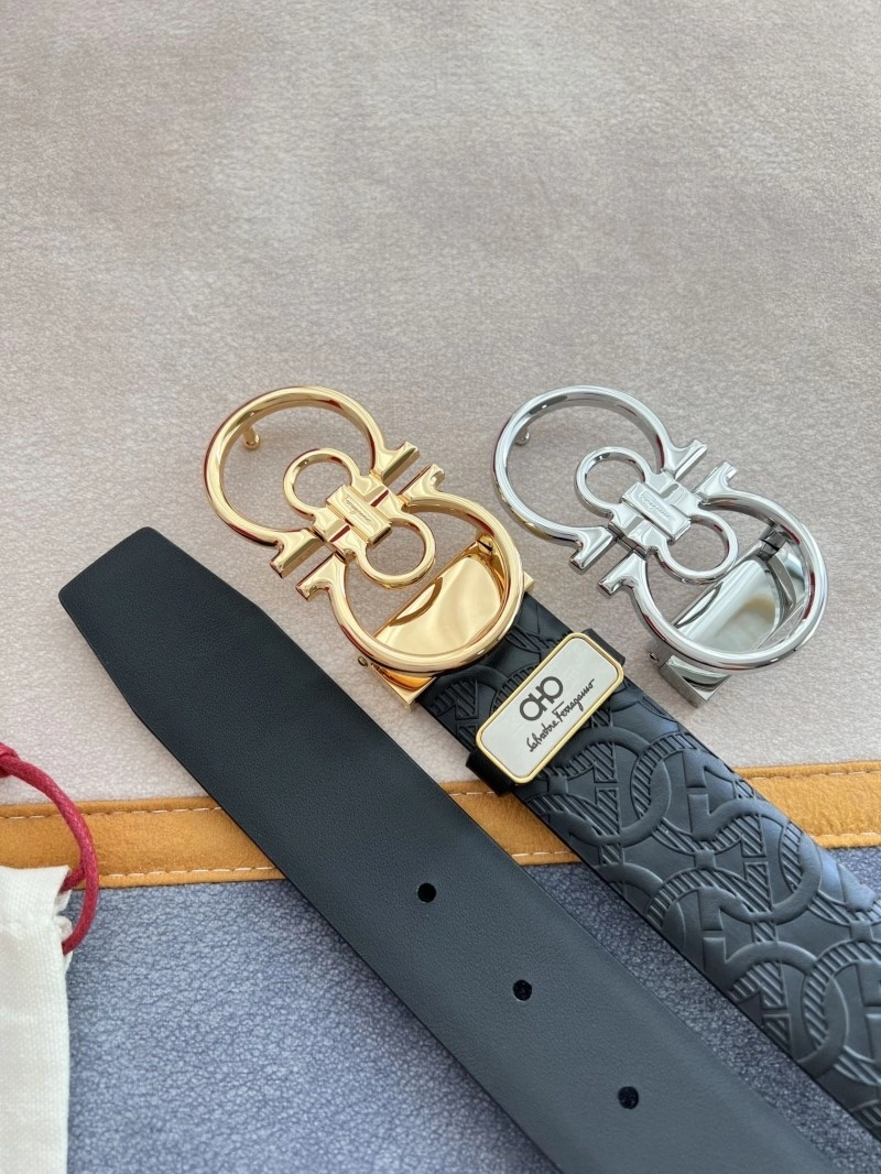 Brand-authenticated Ferragamo Belts