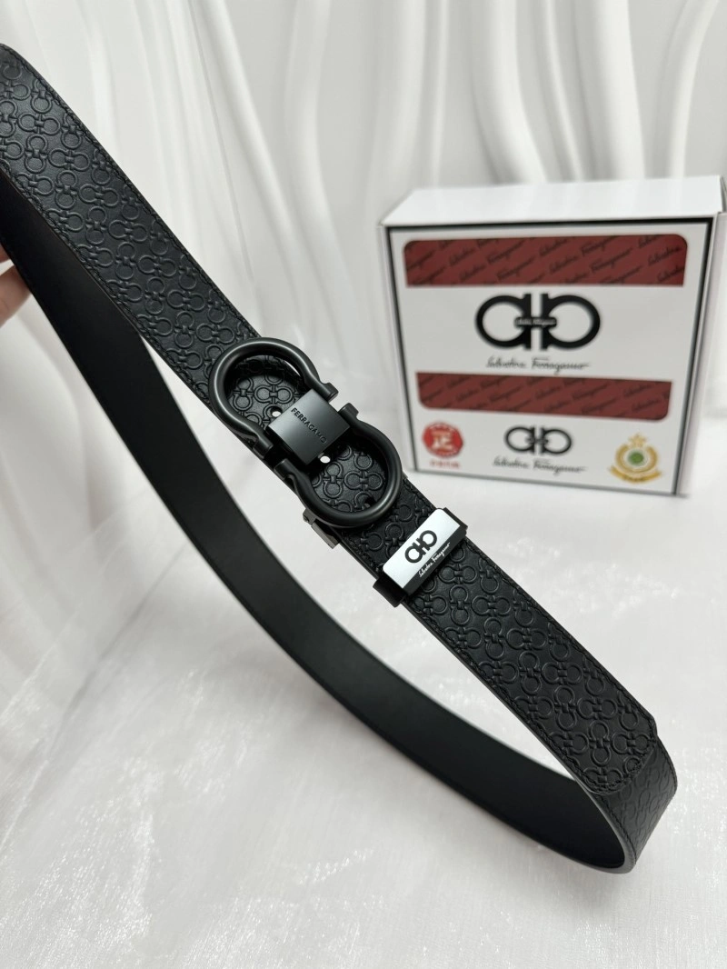 Brand-authenticated Ferragamo Belts