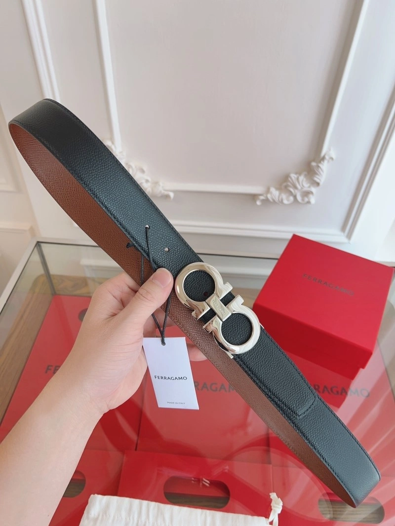 Brand-authenticated Ferragamo Belts