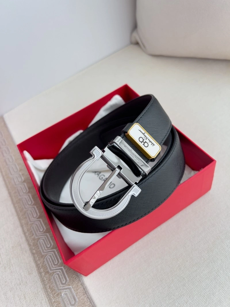 Brand-authenticated Ferragamo Belts