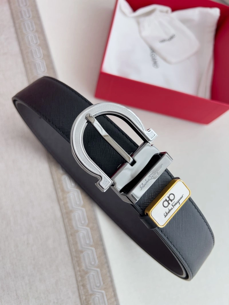 Brand-authenticated Ferragamo Belts