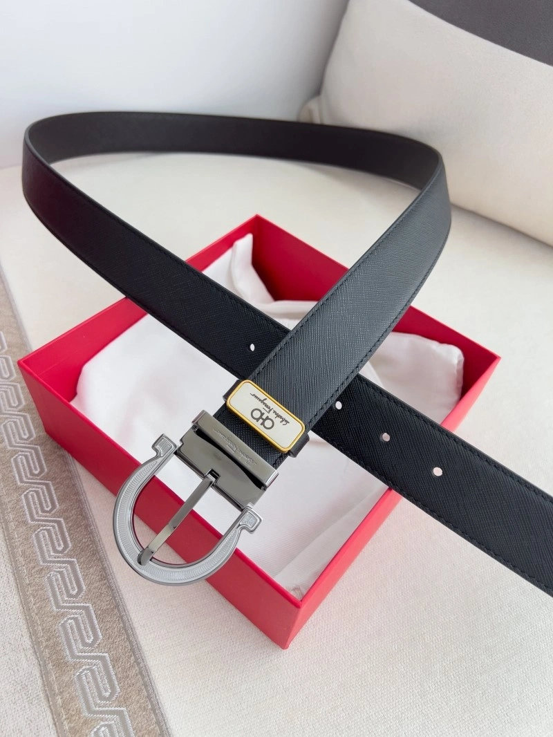 Brand-authenticated Ferragamo Belts