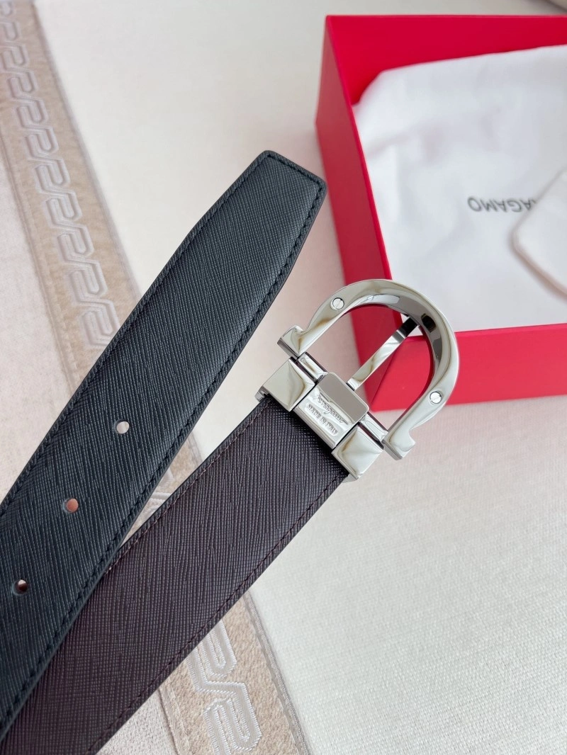 Brand-authenticated Ferragamo Belts