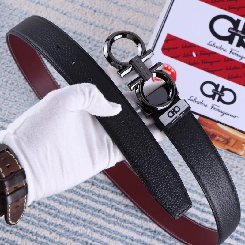 Brand-authenticated Ferragamo Belts