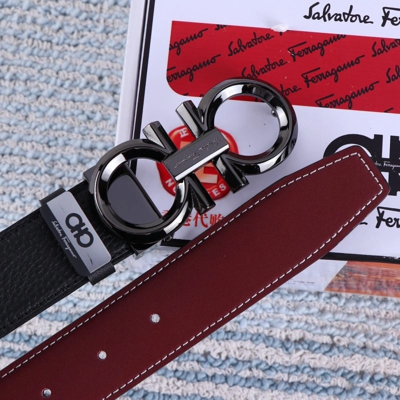 Brand-authenticated Ferragamo Belts