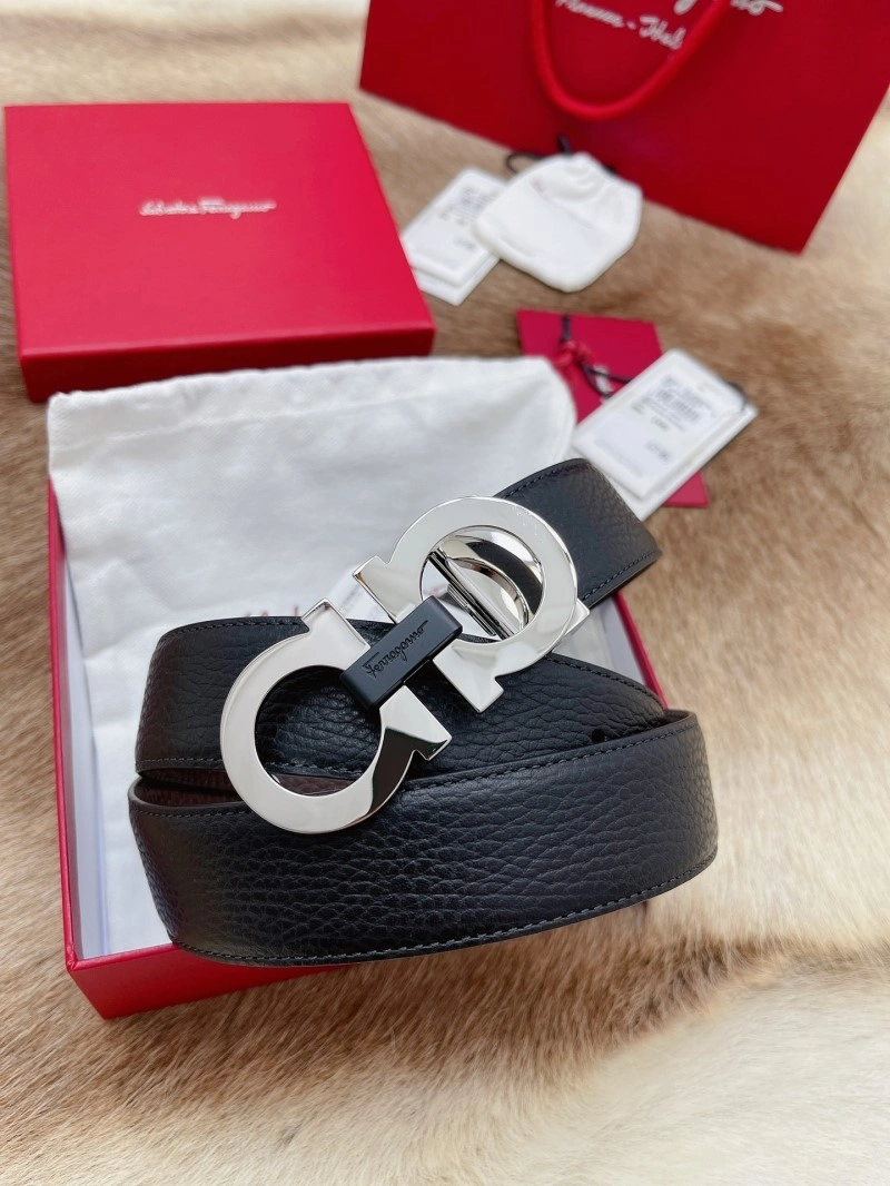 Brand-authenticated Ferragamo Belts