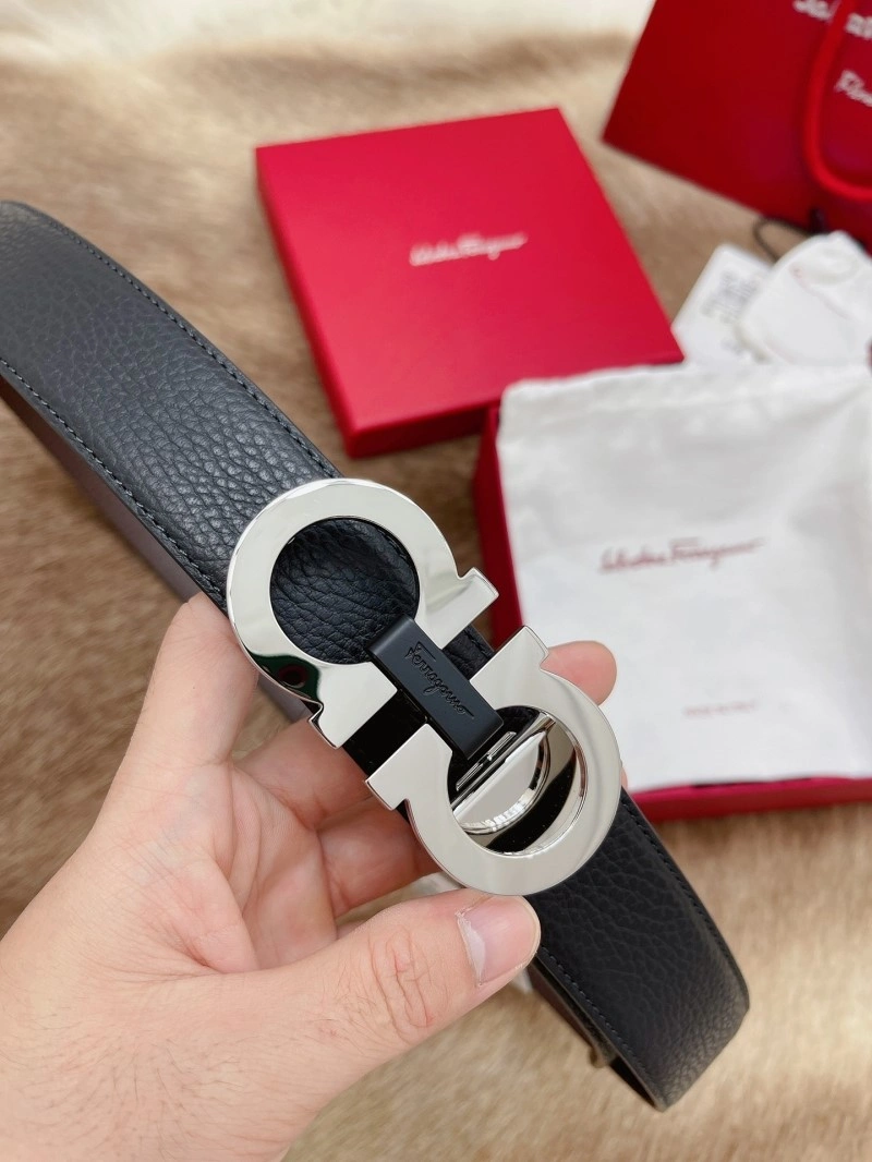 Brand-authenticated Ferragamo Belts