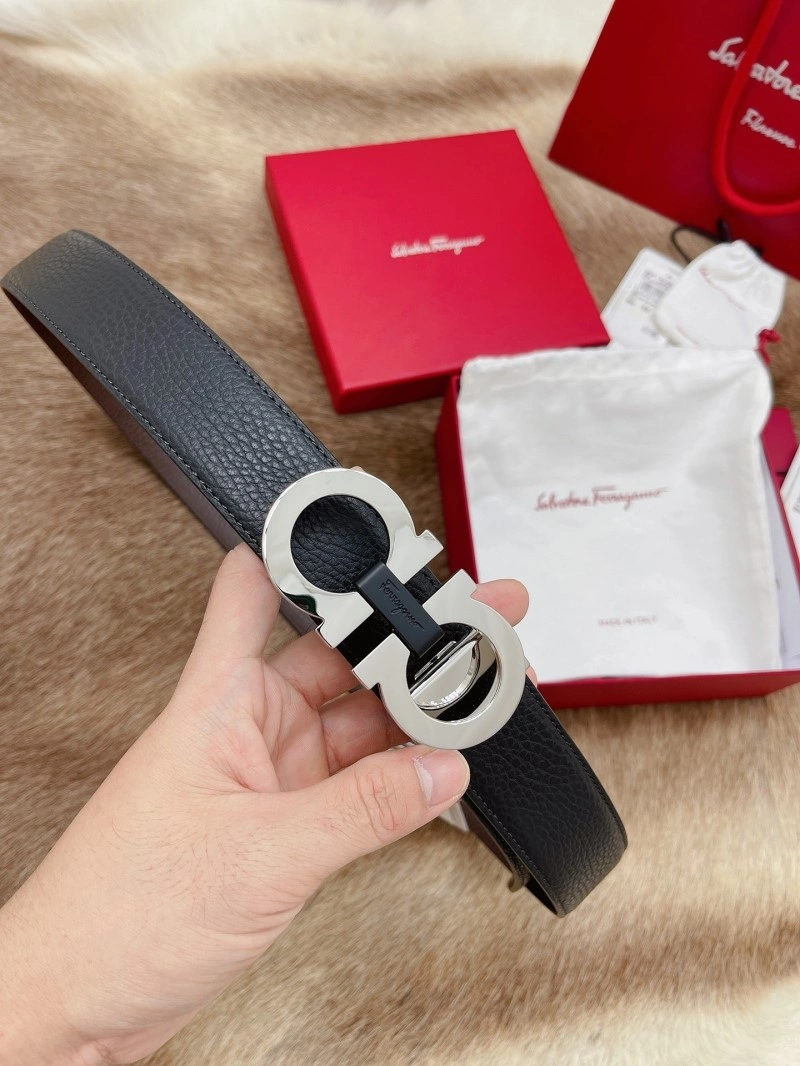 Brand-authenticated Ferragamo Belts