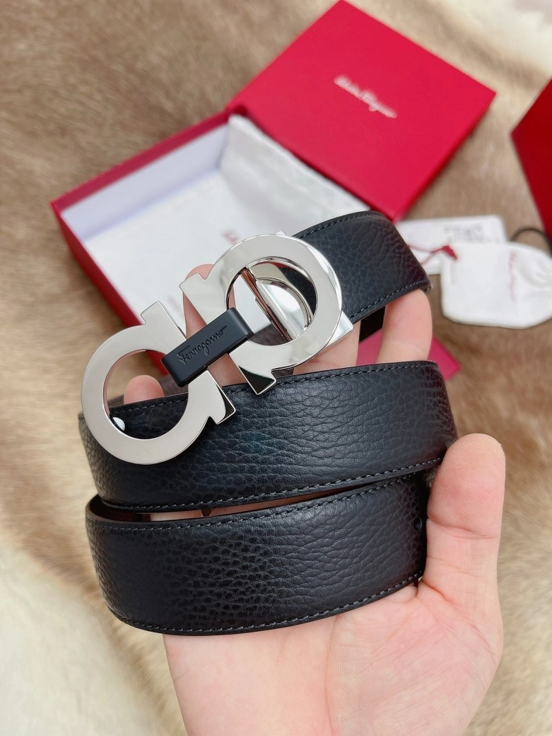 Brand-authenticated Ferragamo Belts