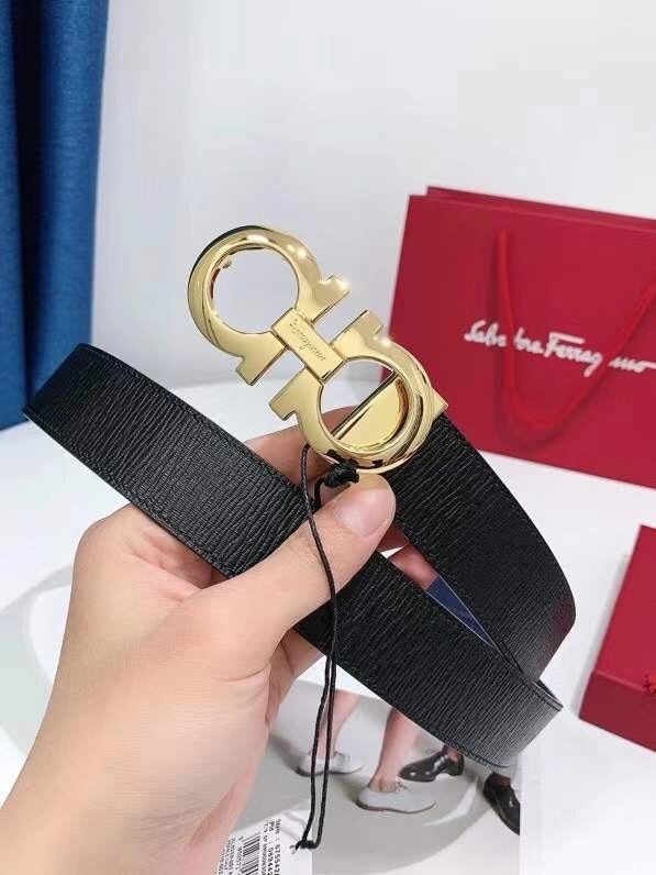 Brand-authenticated Ferragamo Belts