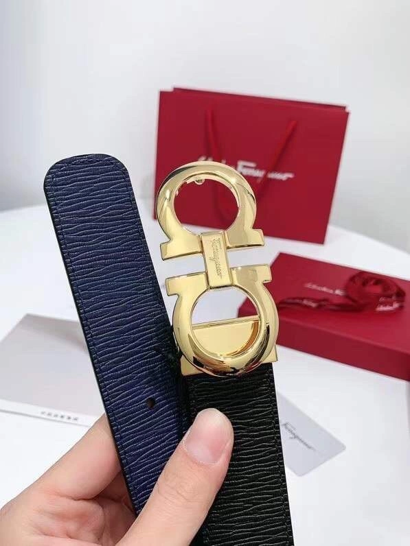 Brand-authenticated Ferragamo Belts