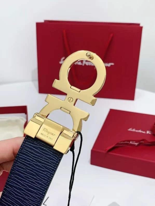 Brand-authenticated Ferragamo Belts