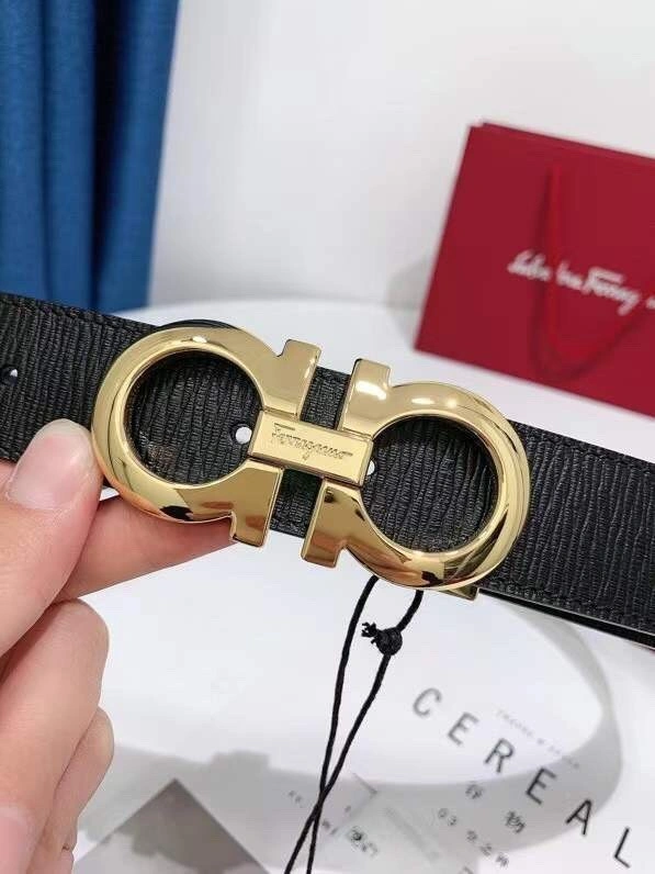 Brand-authenticated Ferragamo Belts