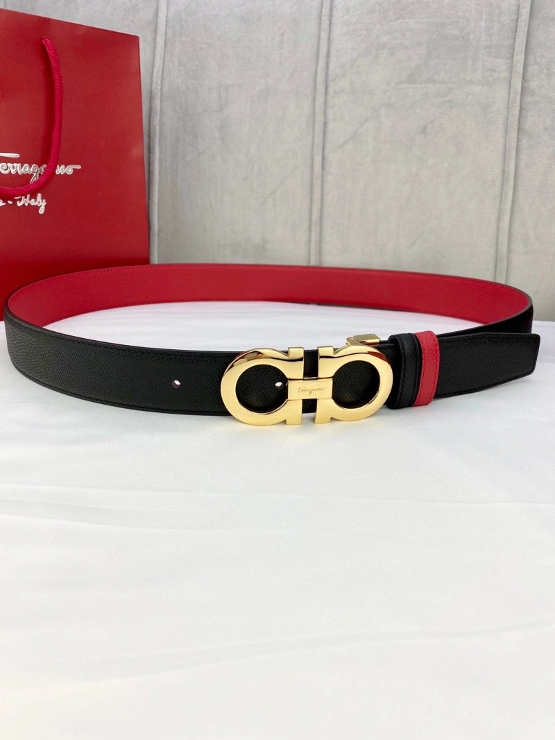 Brand-authenticated Ferragamo Belts