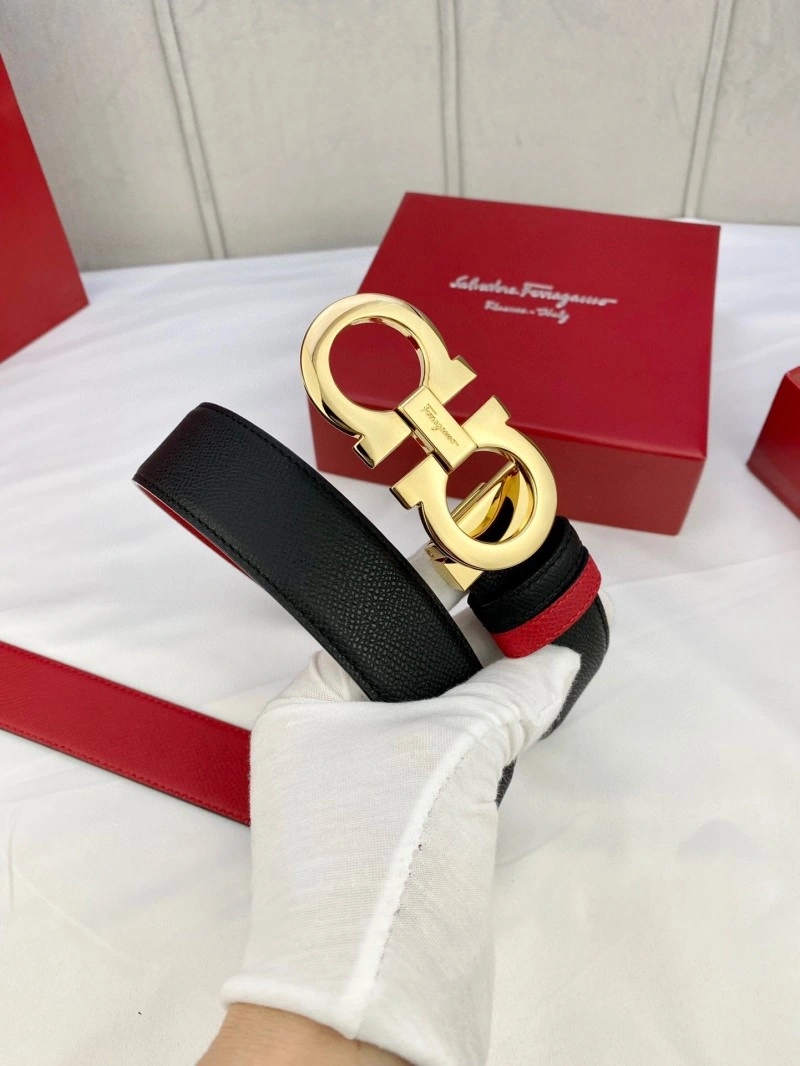 Brand-authenticated Ferragamo Belts