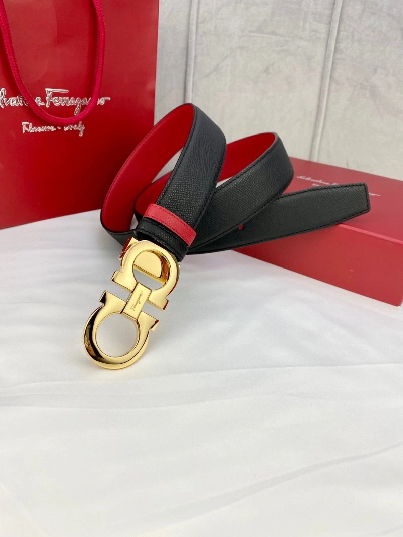 Brand-authenticated Ferragamo Belts