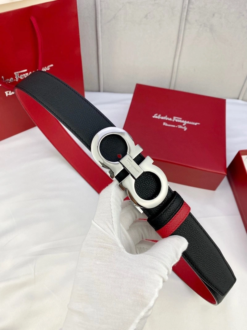 Brand-authenticated Ferragamo Belts