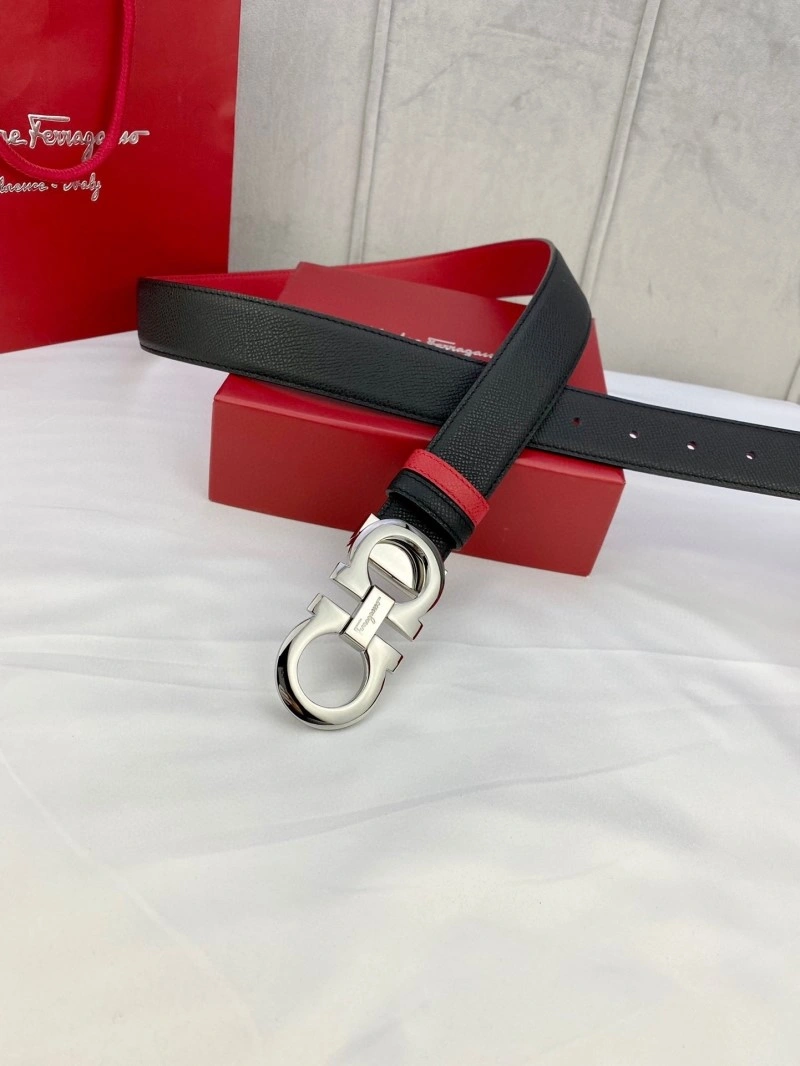 Brand-authenticated Ferragamo Belts