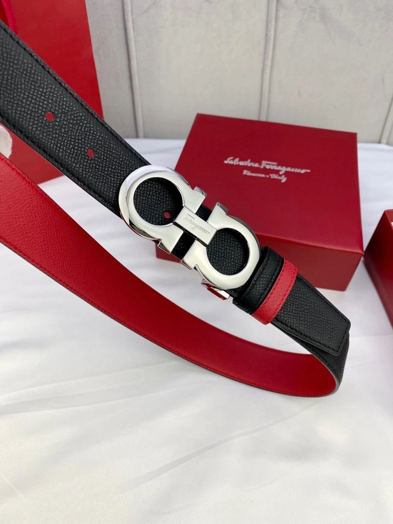 Brand-authenticated Ferragamo Belts