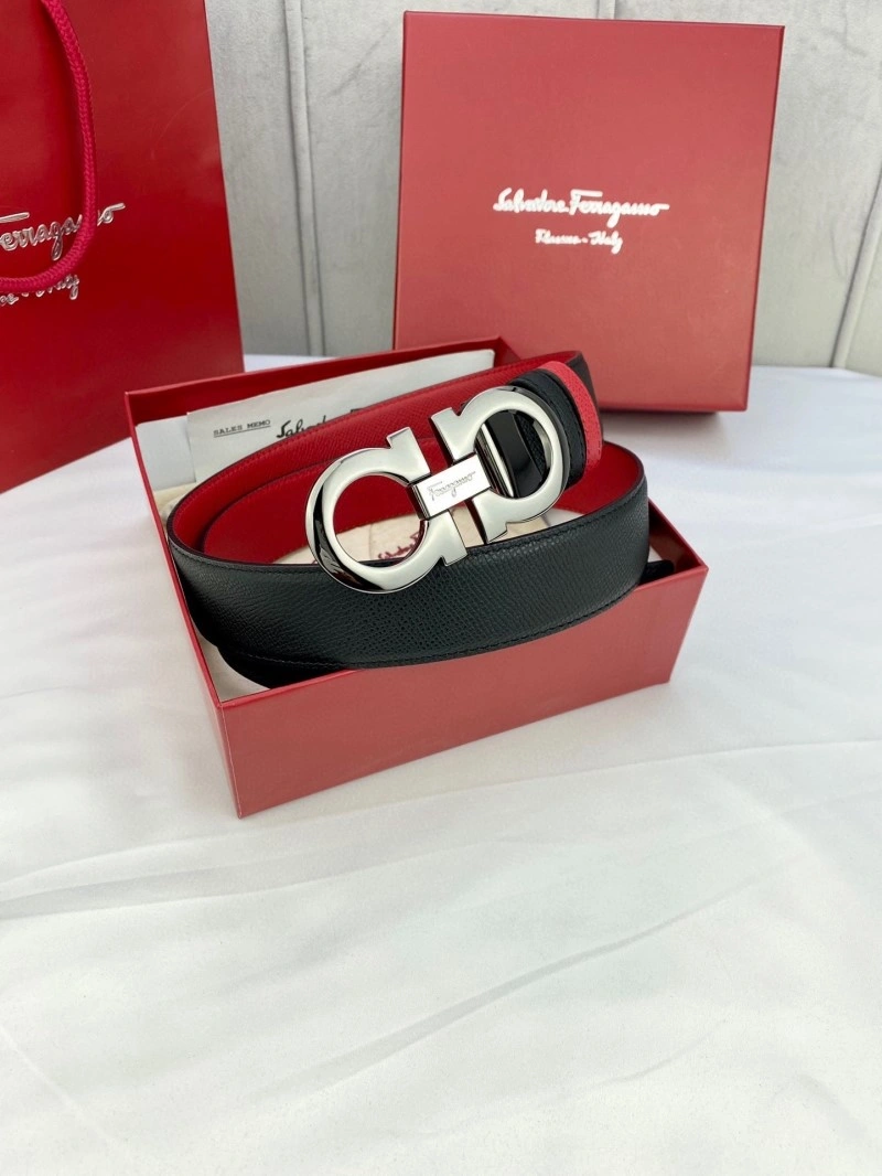 Brand-authenticated Ferragamo Belts