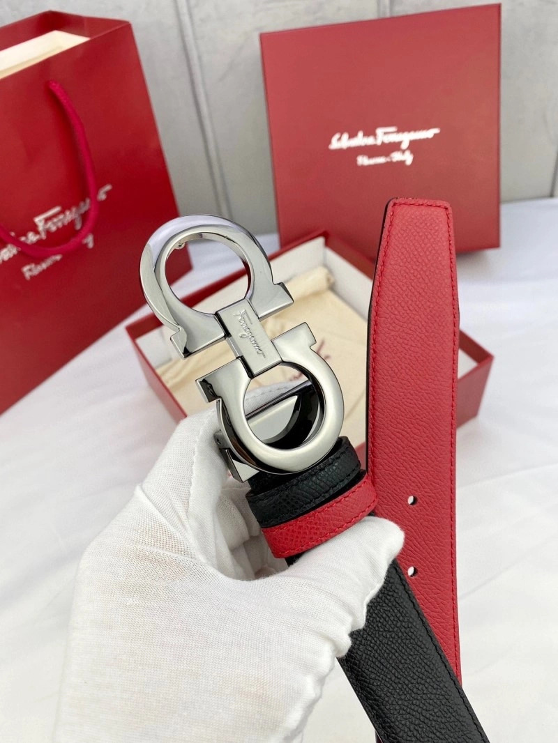 Brand-authenticated Ferragamo Belts
