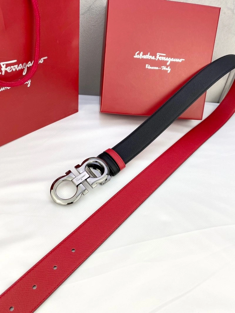 Brand-authenticated Ferragamo Belts