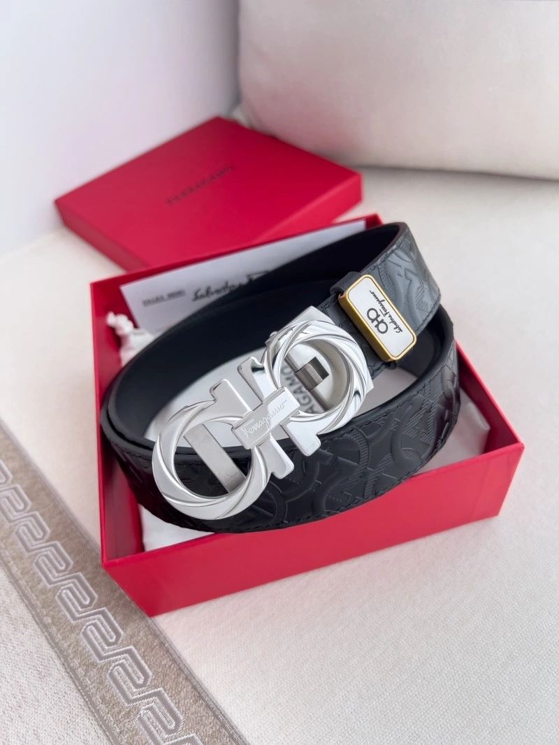 Brand-authenticated Ferragamo Belts