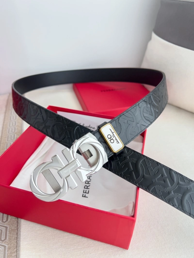 Brand-authenticated Ferragamo Belts