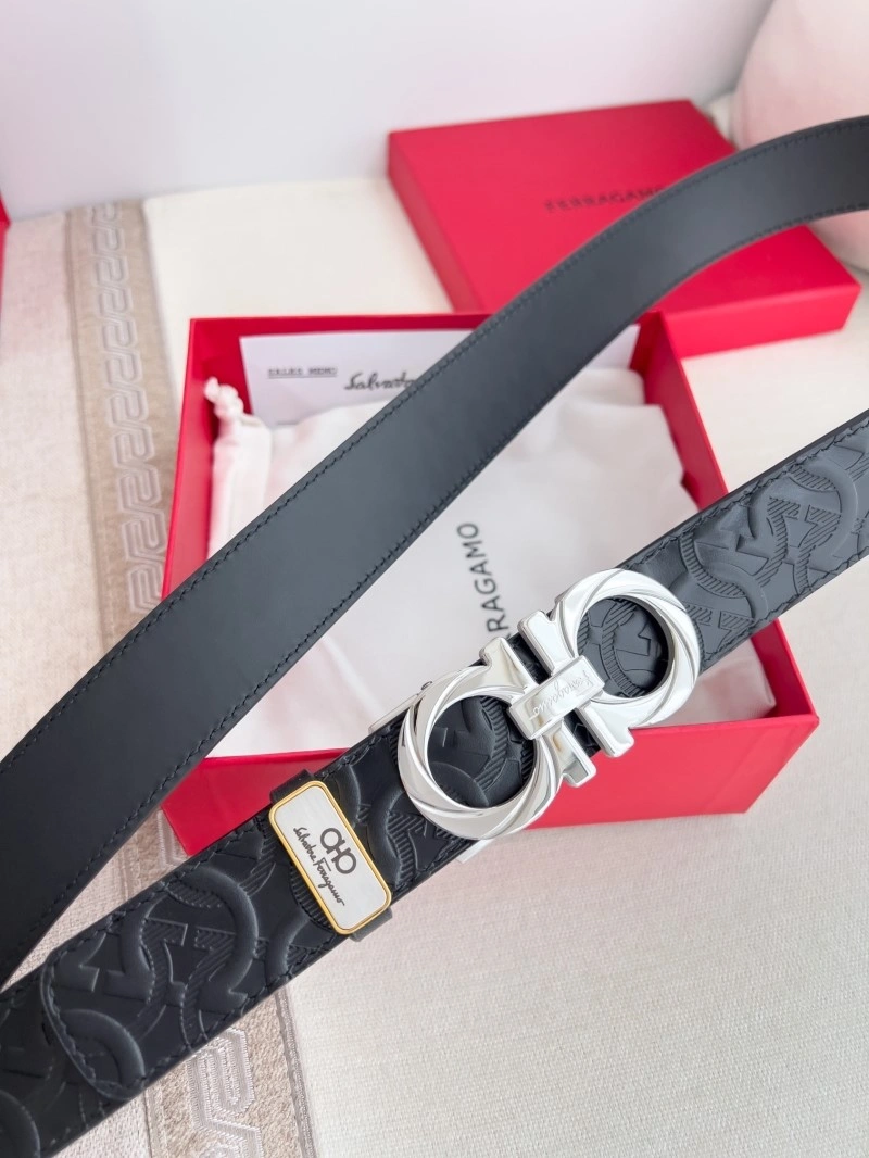 Brand-authenticated Ferragamo Belts