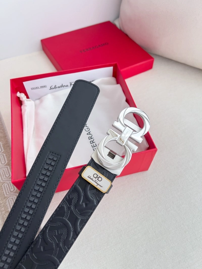 Brand-authenticated Ferragamo Belts