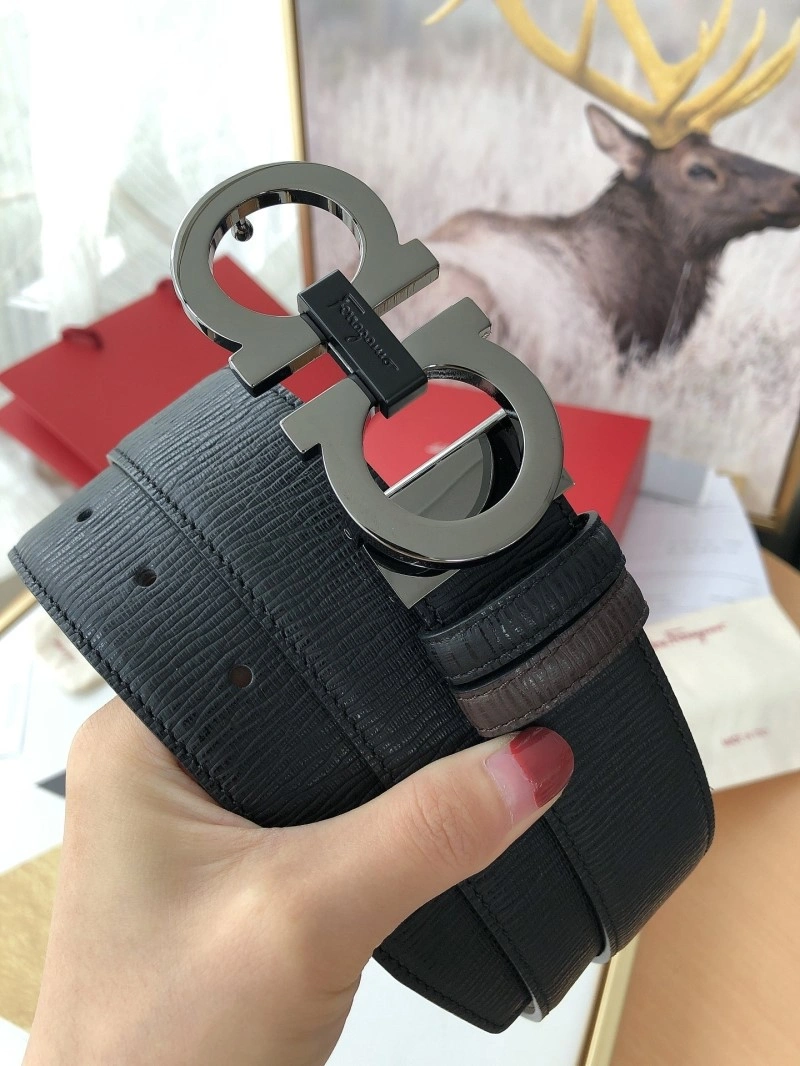 Brand-authenticated Ferragamo Belts