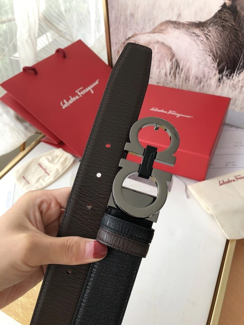 Brand-authenticated Ferragamo Belts