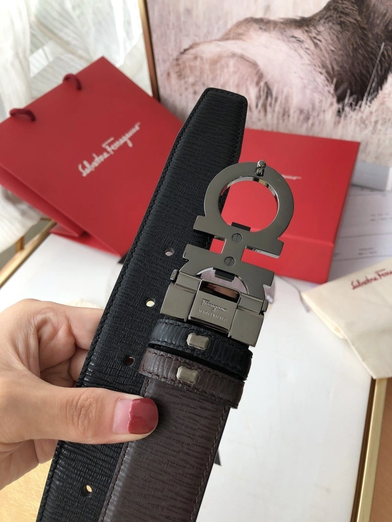 Brand-authenticated Ferragamo Belts