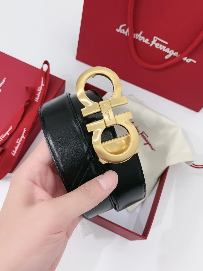 Brand-authenticated Ferragamo Belts
