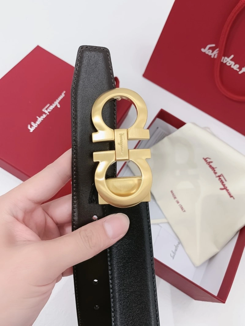 Brand-authenticated Ferragamo Belts