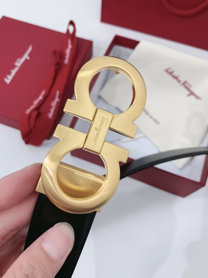 Brand-authenticated Ferragamo Belts