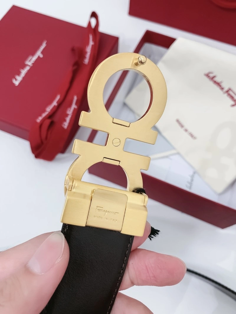 Brand-authenticated Ferragamo Belts