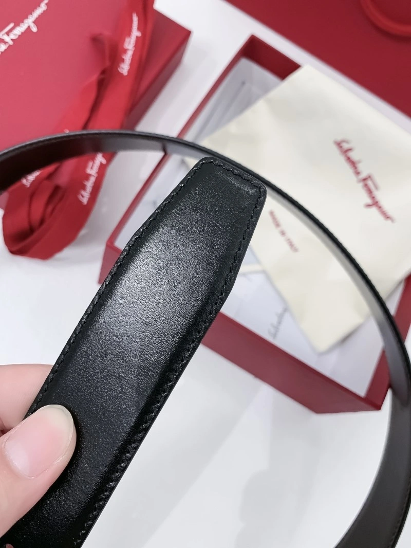 Brand-authenticated Ferragamo Belts