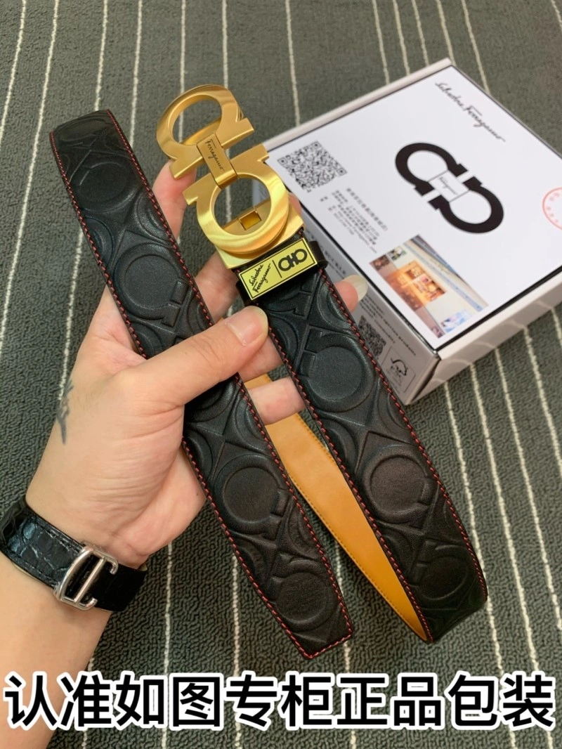 Brand-authenticated Ferragamo Belts