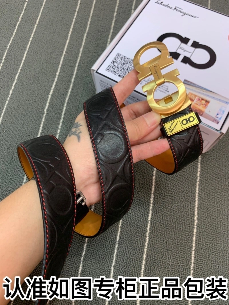 Brand-authenticated Ferragamo Belts